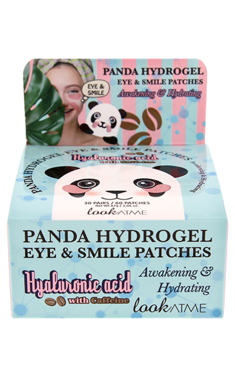 LOOK AT ME Panda Hydrogel Eye&Smile maska ādai pa acīm un mutes kontūru ...